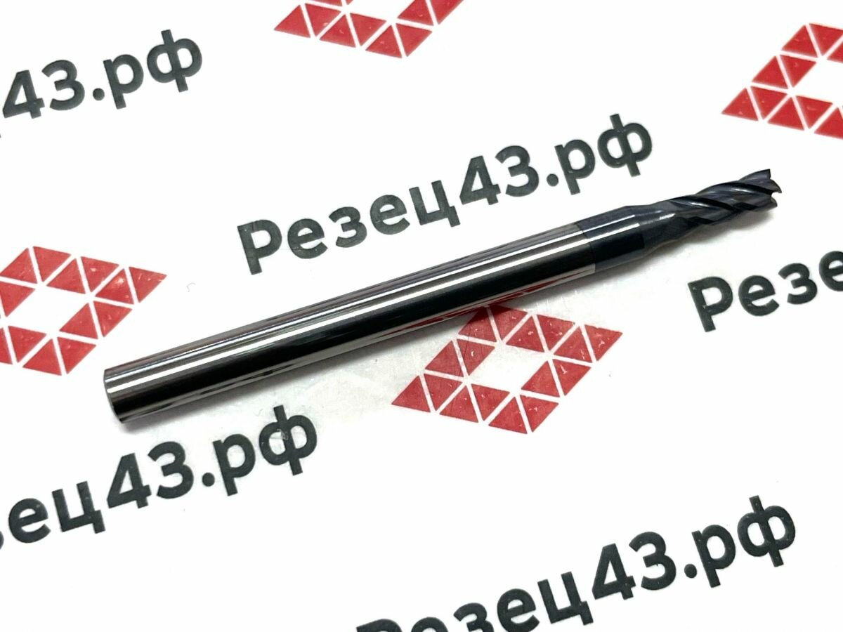 Концевая фреза D3-D4-50mm 4Z, сталь (HRC45)
