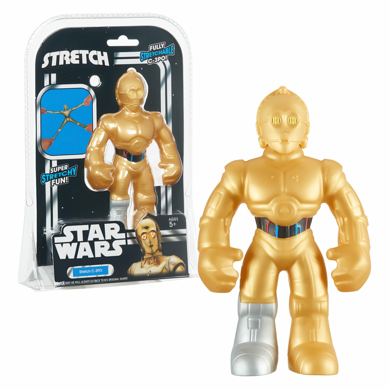 Star Wars Фигурка Мини-Дроид C-3PO Си Трипио Звёздные Войны тянущаяся 41657