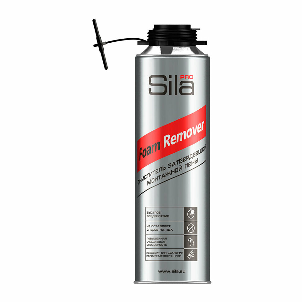 Комплект очистителей для застывшей пены Sila Pro Foam Remover 500 мл 3 штуки