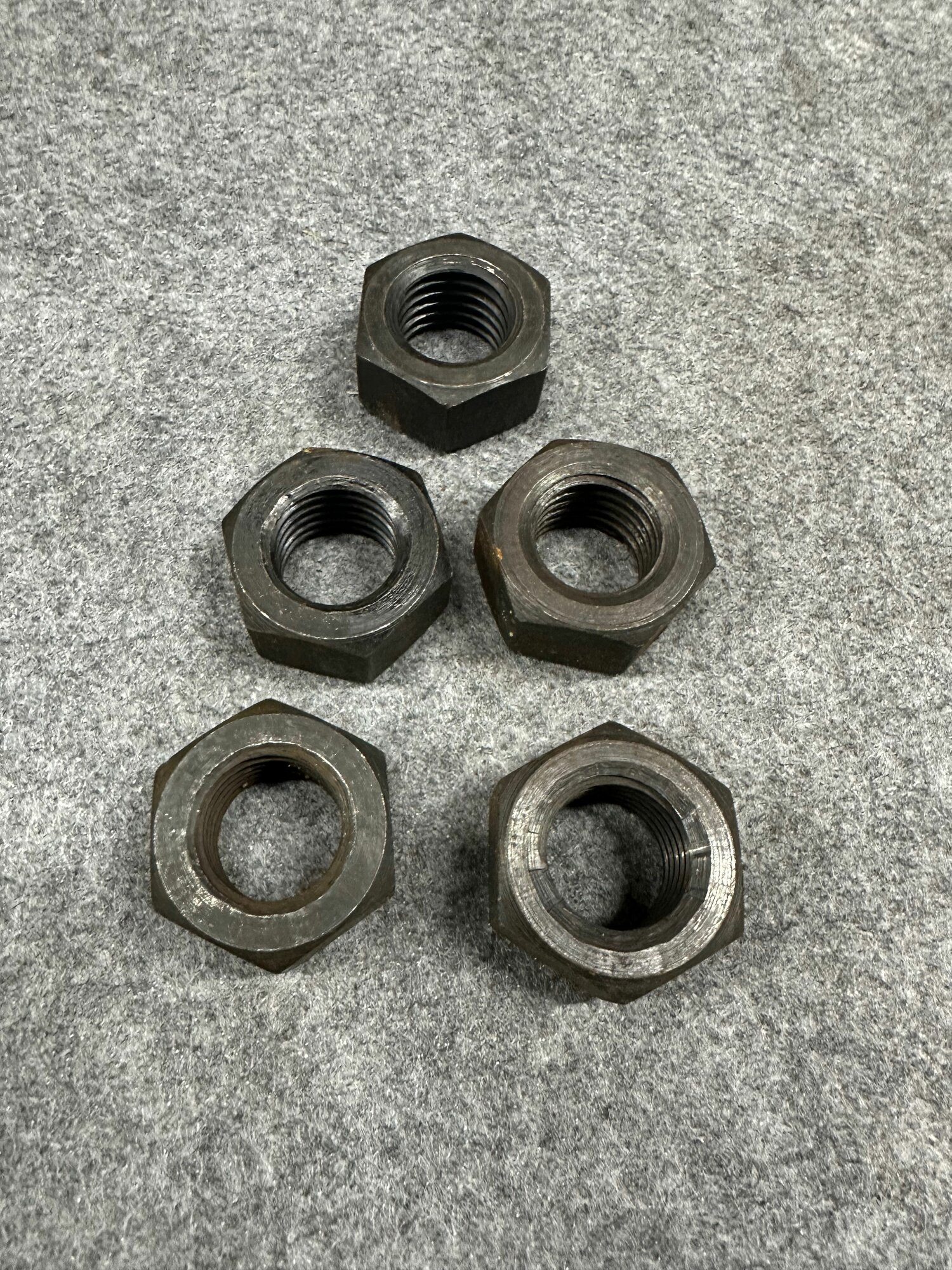 Гайка шестигранная М24 под ключ 36мм, 5шт.