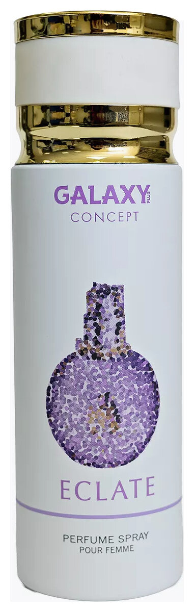 Дезодорант для подмышек Galaxy Concept Дезодорант парфюмированный женский Eclate
