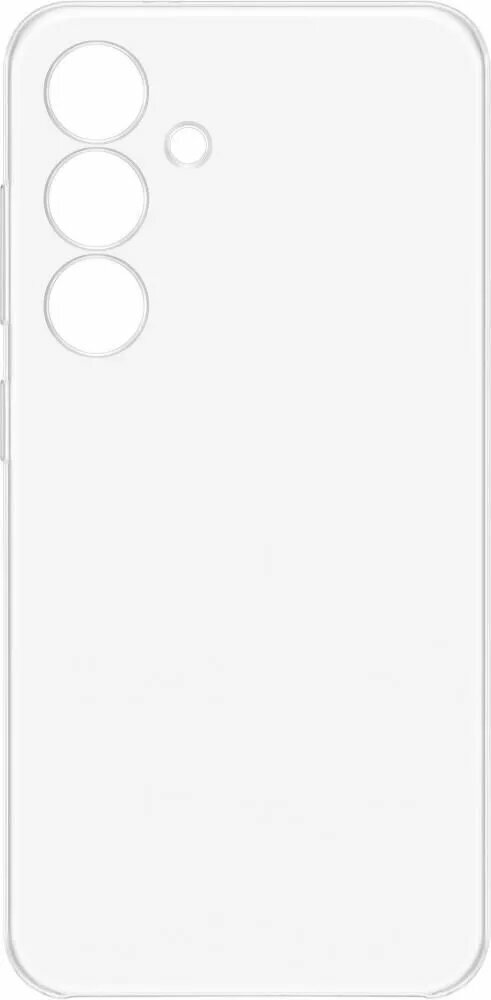 Чехол-накладка Clear Case для Samsung Galaxy S25, прозрачный