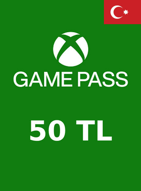 Карта пополнения счета Xbox - 50 TL (50 турецких лир), электронный ключ