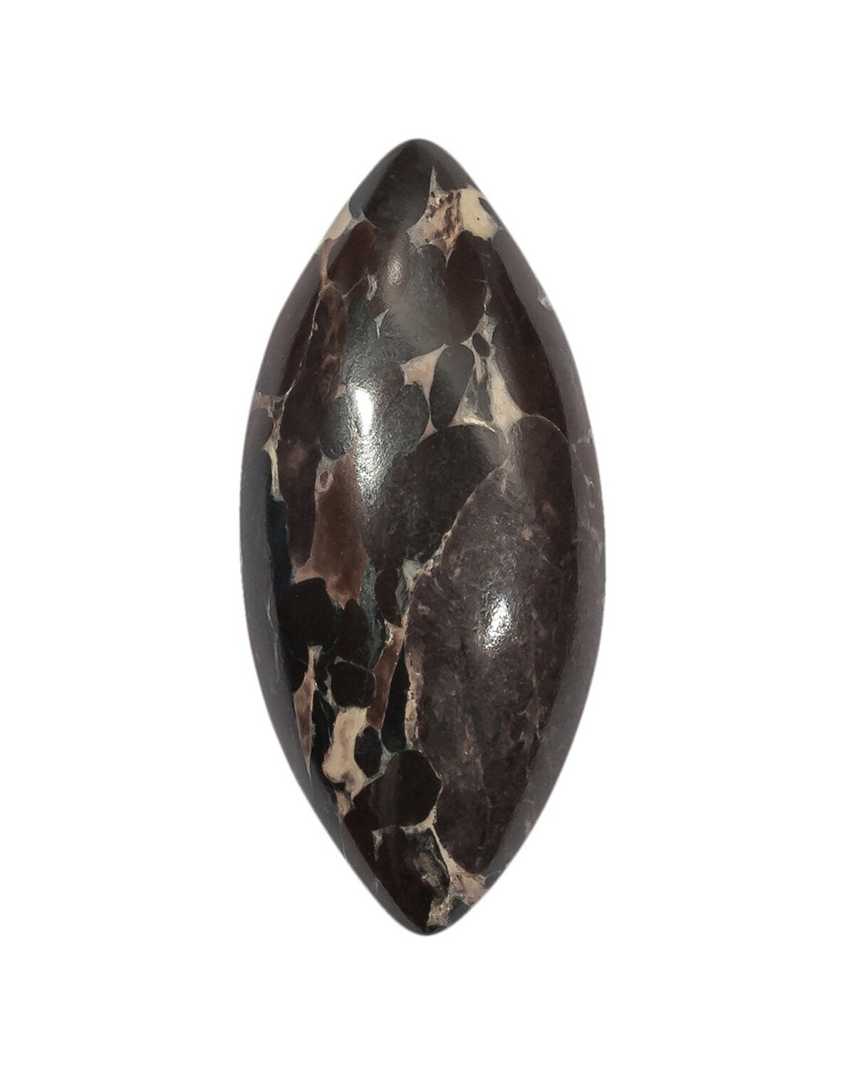 Кабошон Яшма (Намибия), размер: 49х22х7 мм, натуральный минерал.