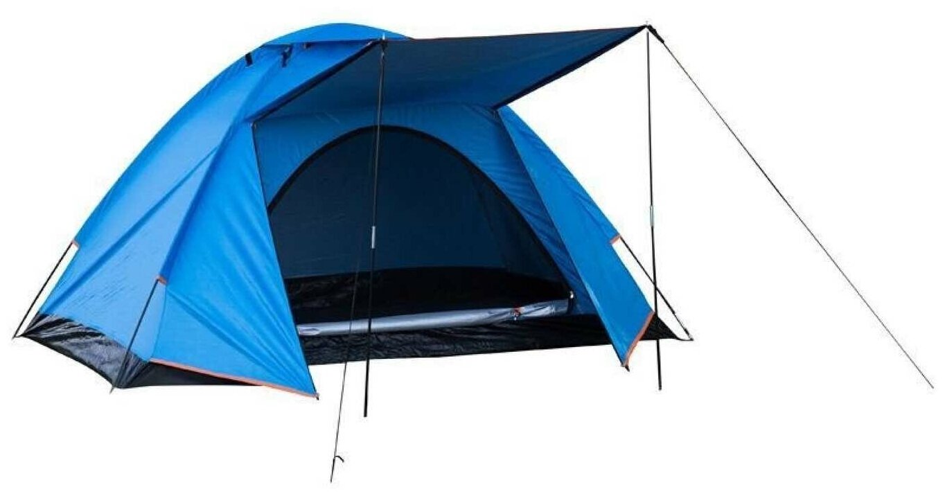 Палатка туристическая Ecos Утро с тамбуром (150+50)х210х110см (9391)