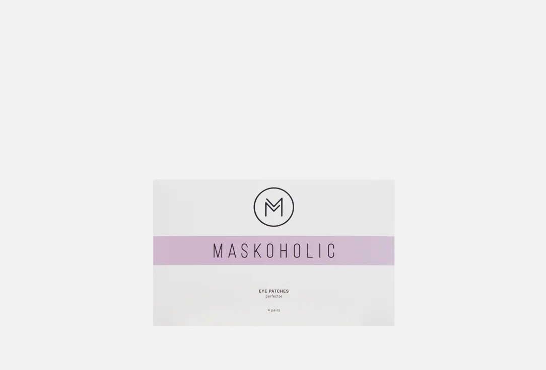Патчи Maskoholic Equalizing Tone, для глаз, тканевые, 4 пары