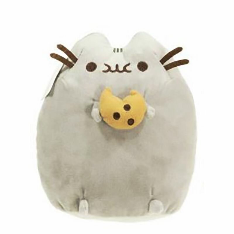 Мягкая игрушка "Pusheen the Cat" (Кот Пушин) с Пицца 15 см whoareyou