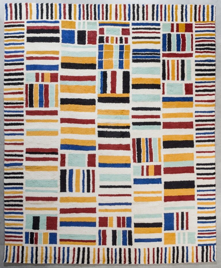 Ковер Persepol Marrakesh, ручной, шерсть, бежево-оранжевый, 2,5x3 м