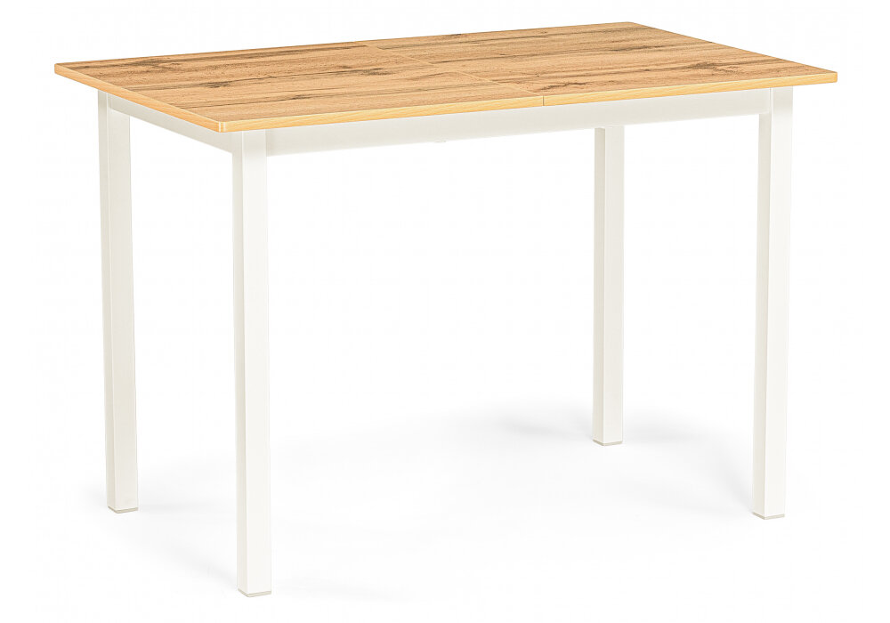 Стол Аркон woodville светлое дерево, дерево и металл, прямоугольная столешница