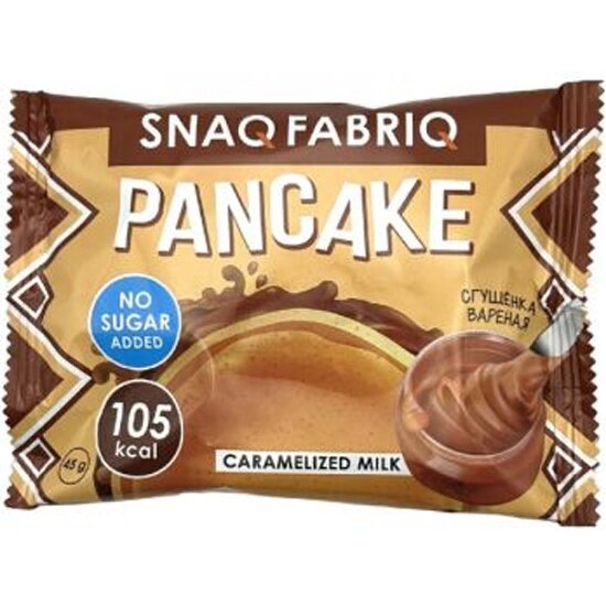 Панкейк Snaq Fabriq неглазированный с начинкой Варёная сгущенка 45г