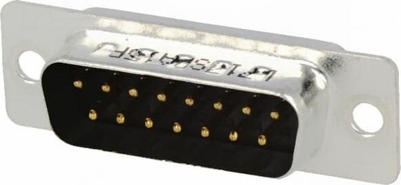 Разъем AMPHENOL L717SDA15P Разъем D-Sub PIN: 15 вилка "папа" на провод п 1шт