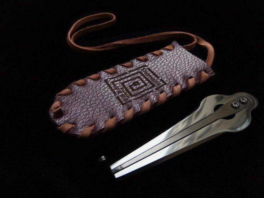 Варган Дмитрия Глазырина Магнум (Русский варган) в кожаном футляре