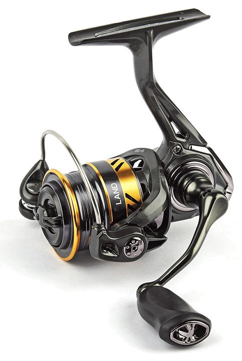 Катушка Nautilus Land LM800 для рыбалкипрочная алюминиевая рама, плавный ход