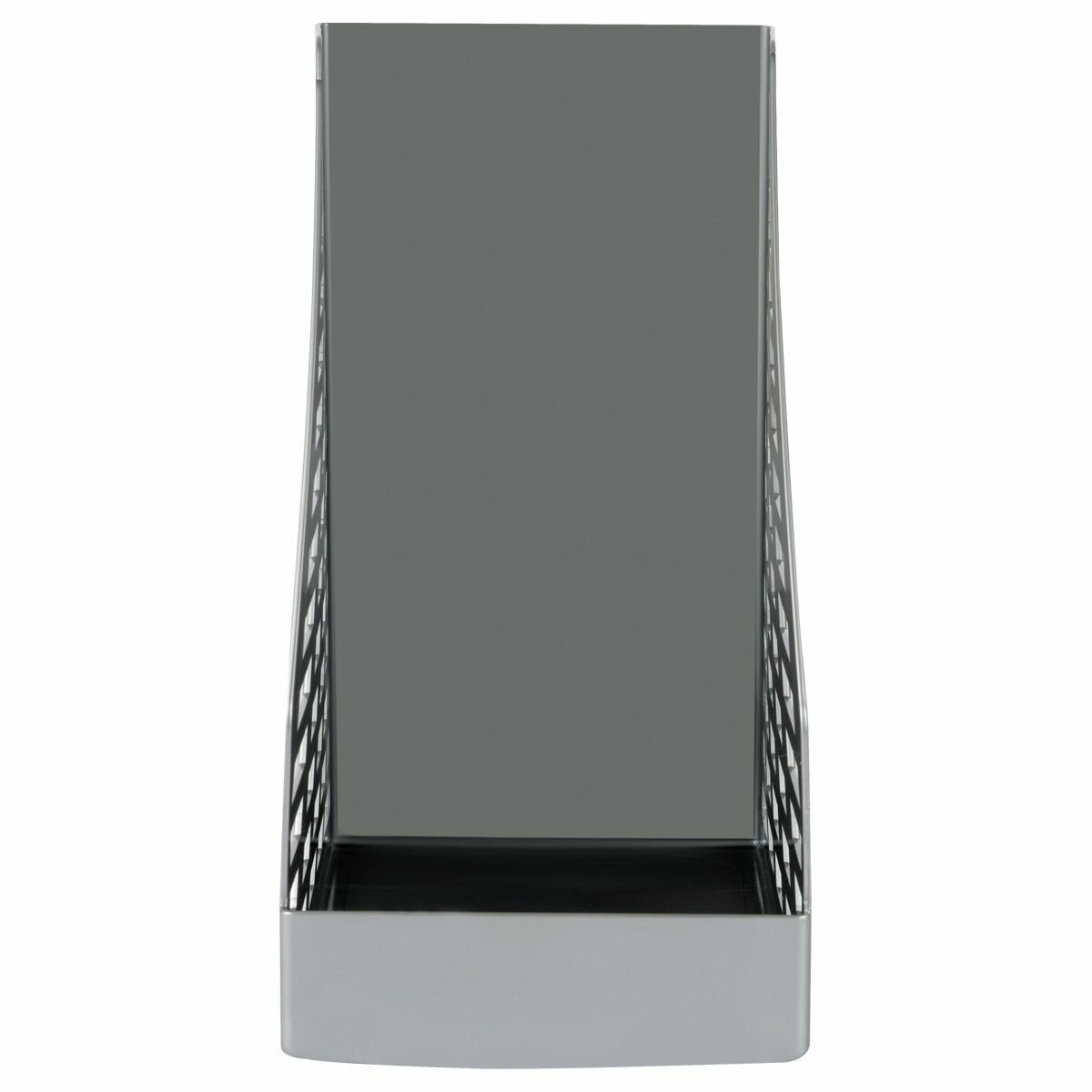 Лоток для бумаг СТАММ вертикальный, XXL, серый, ширина 160 мм (ЛТВ-30552)