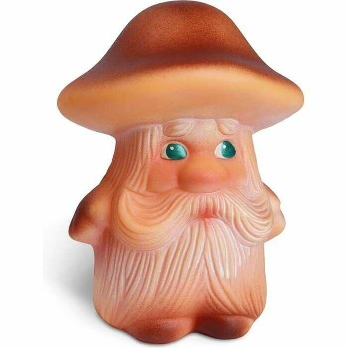 Игрушка для ванны Огонек "Гриб Боровик", пластизоль, 13 см