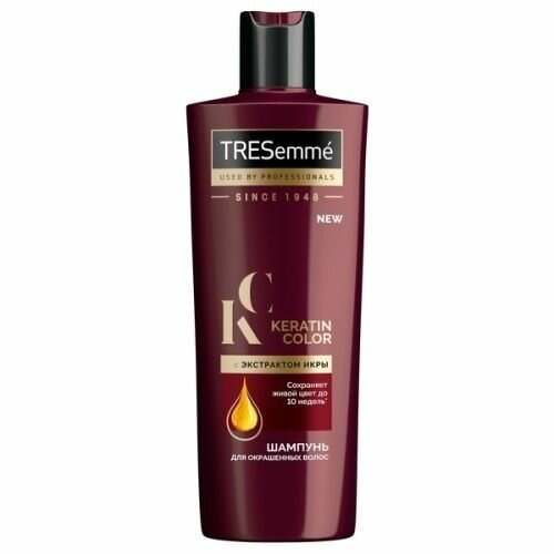 Шампунь Tresemme Keratin Color, для окрашенных волос, 400 мл (68180046)