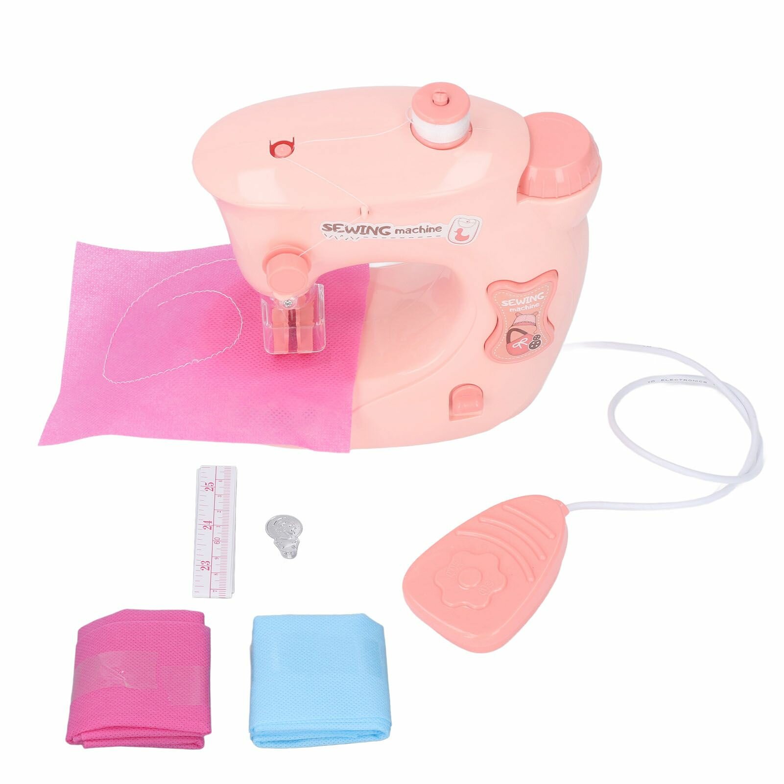 Швейная машина, мини-изысканная интересная портативная детская электрическая швейная машина, игрушка для детей, тип 2