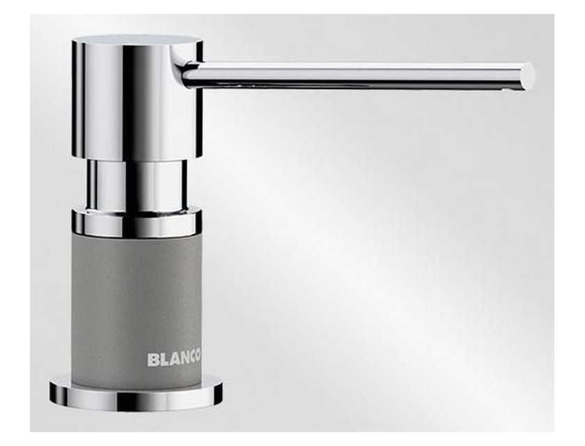 Дозатор Blanco LATO хром/вулканический серый 526954