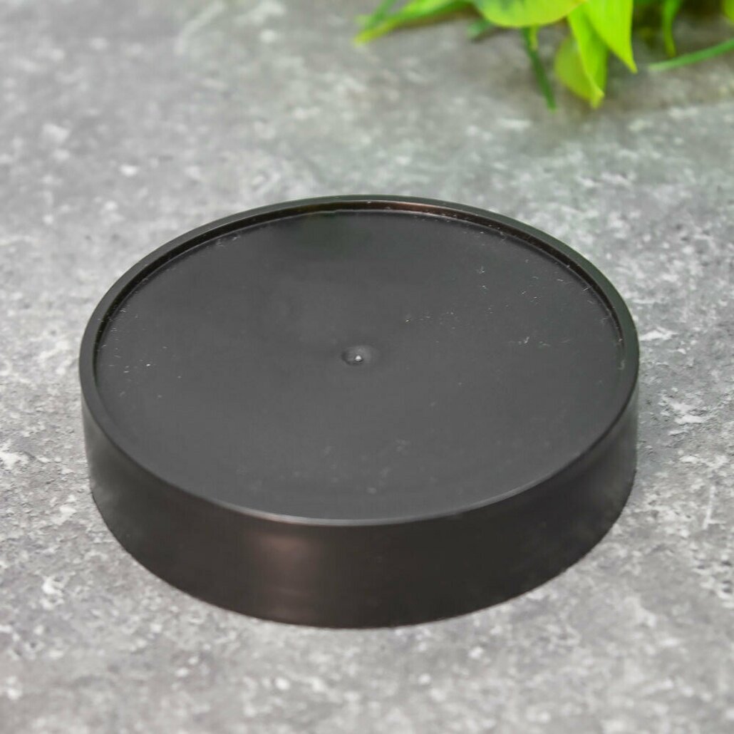 Крышка полимерная винтовая ТО-66 "Велес", черная, для консервирования