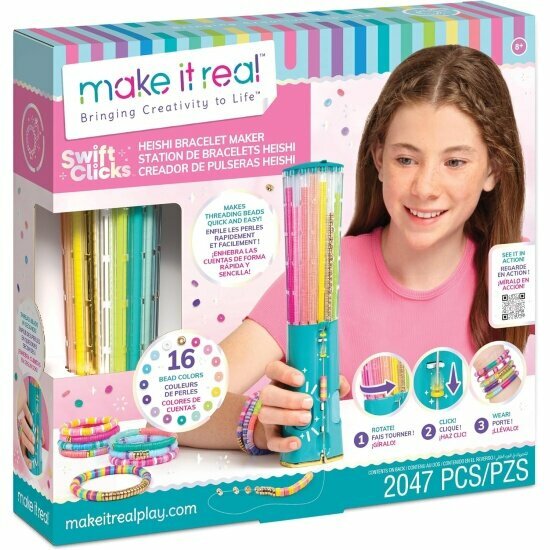 Набор для творчества Make IT Real 1459 Создай свои браслеты. Хейши