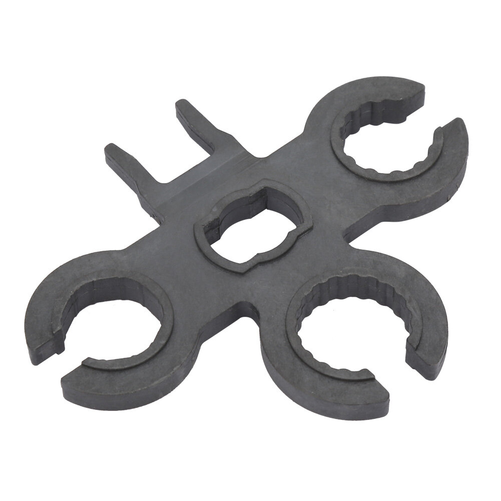 Ключи для соединителей кабелей солнечных панелей, для сборки и разборки солнечных панелей, черный цвет, пластик, набор из 1 ключа