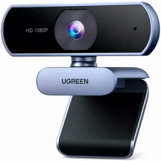 Веб-камера Ugreen CM825, USB, Full HD, темно-серый (75330)