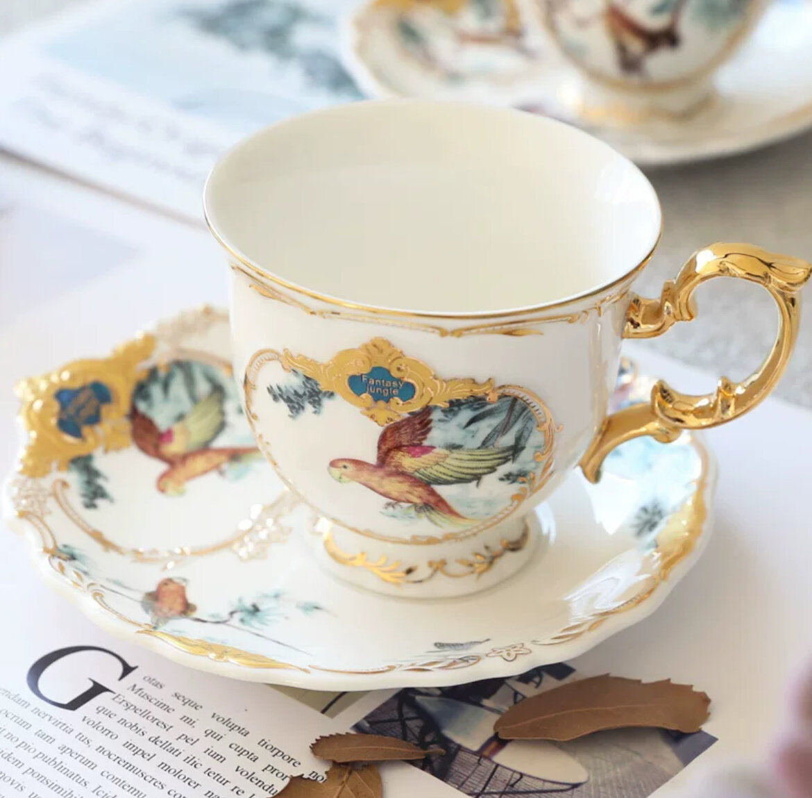 Чайная пара в британском стиле Fantasy Jungle(3)