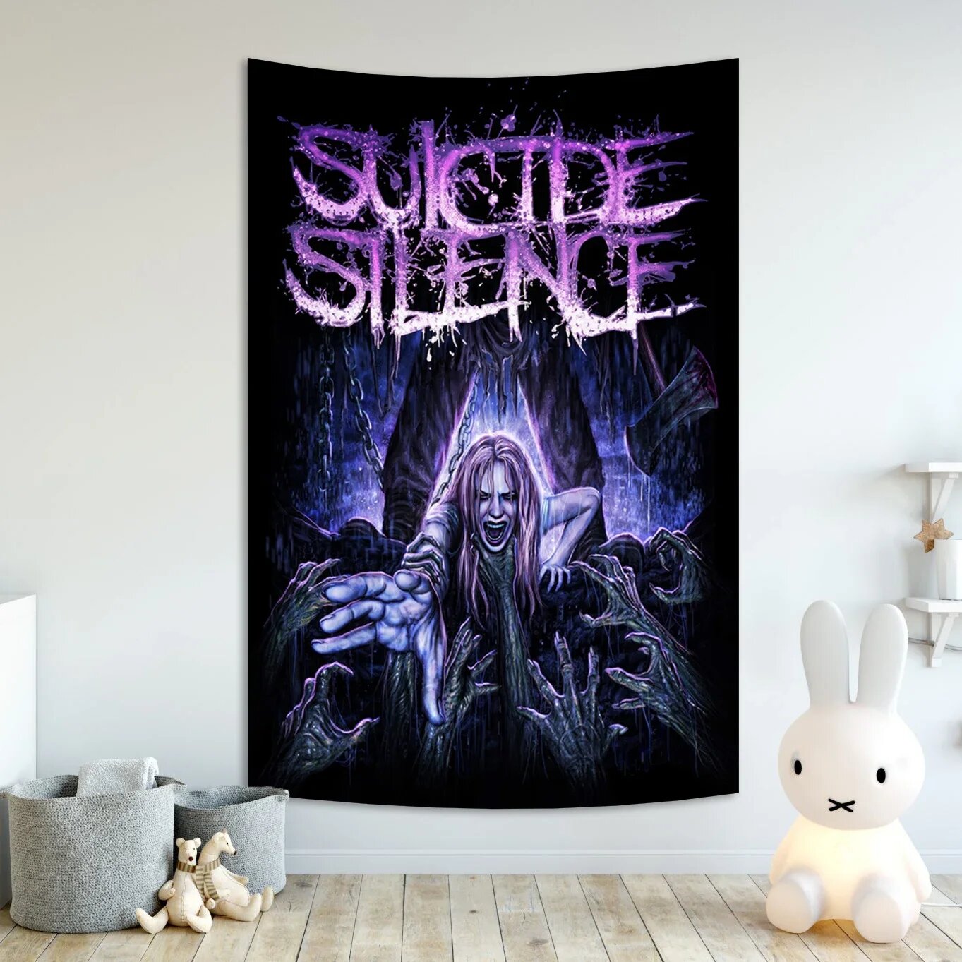 Гобелен Suicide Silence 100% полиэстер