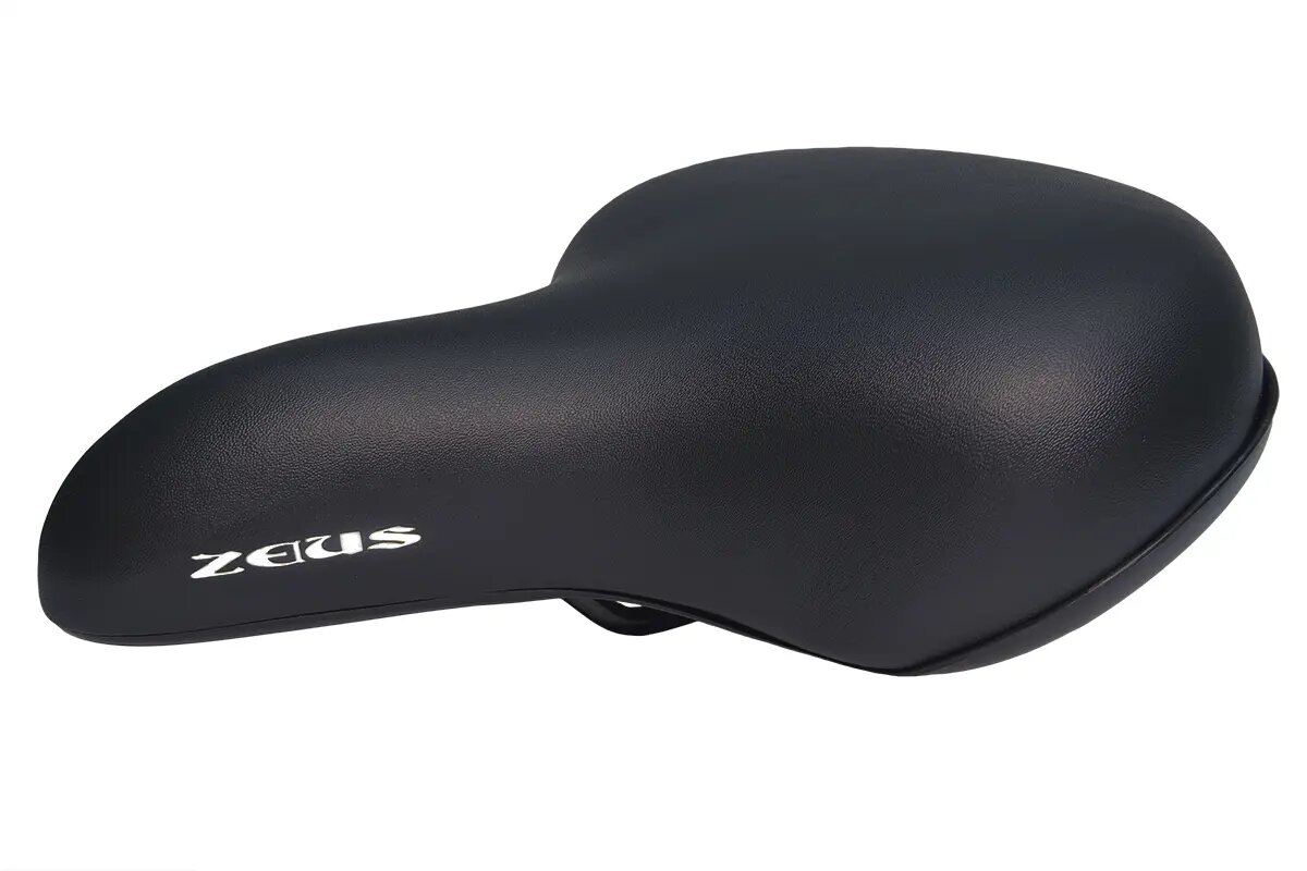 Седло Zeus Z-9050 City Bike 245x205мм, 520гр, черное