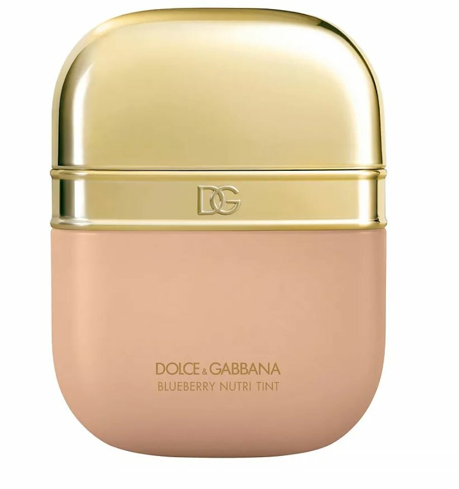 DOLCE&GABBANA Увлажняющий тональный крем с эффектом сияния SPF 20 PA+++ Blueberry Nutri-Tint, 11W Light Medium, 30 мл
