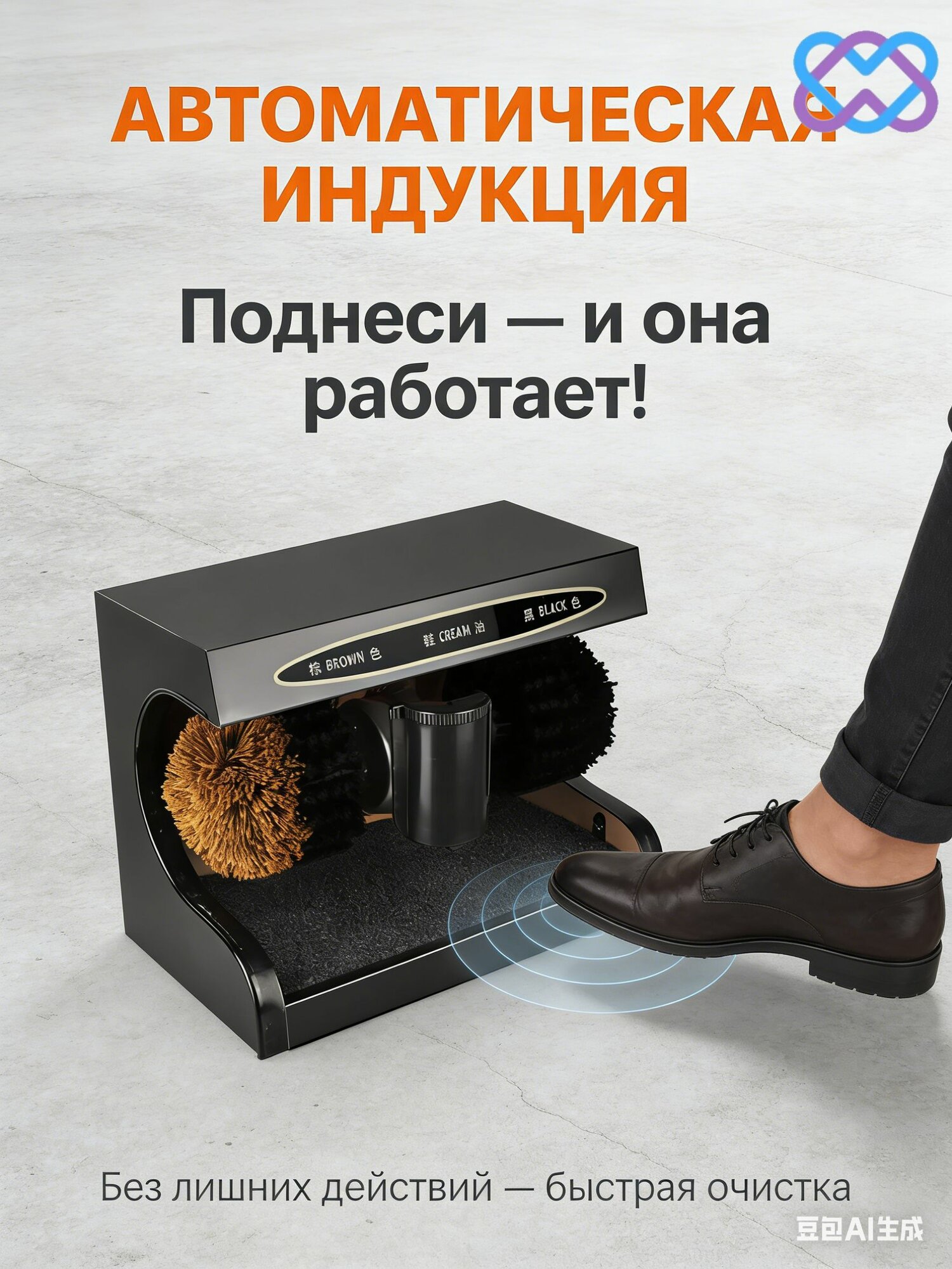 Машинка для чистки обуви