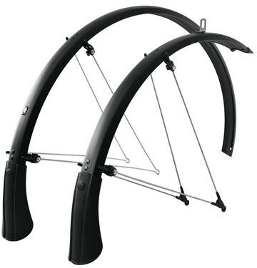 Комплект крыльев для велосипеда SKS BLUEMELS Trekking 28 ширина 45 мм с брызговиками для покрышек 28-40мм