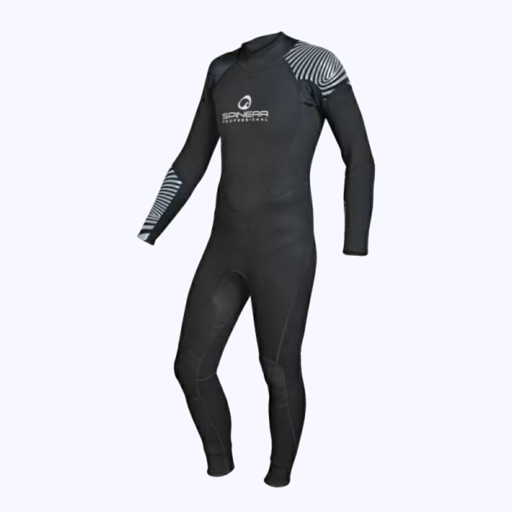 Гидрокостюм длинный унисекс Spinera Professional Rental Fullsuit 3/2 mm Black S23 (Серый XL)