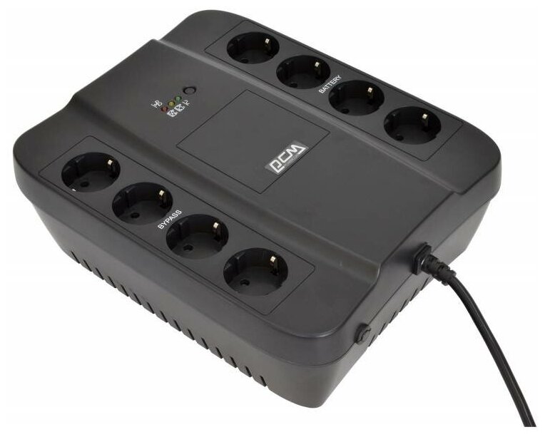 PowerCom Spider SPD-850N ИБП {OffLine, 850VA/510W, Tower, 8x