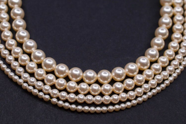 Жемчуг Swarovski 5810 #621 3мм Crystal Creamrose Pearll, 5810-3-621, 10шт