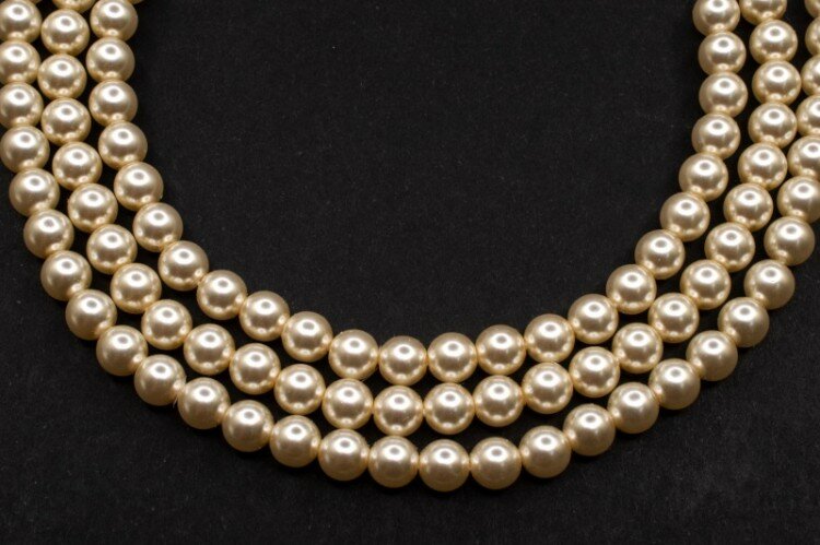 Жемчуг Preciosa Maxima, цвет light creamrose, 5мм, 704-128, 10шт