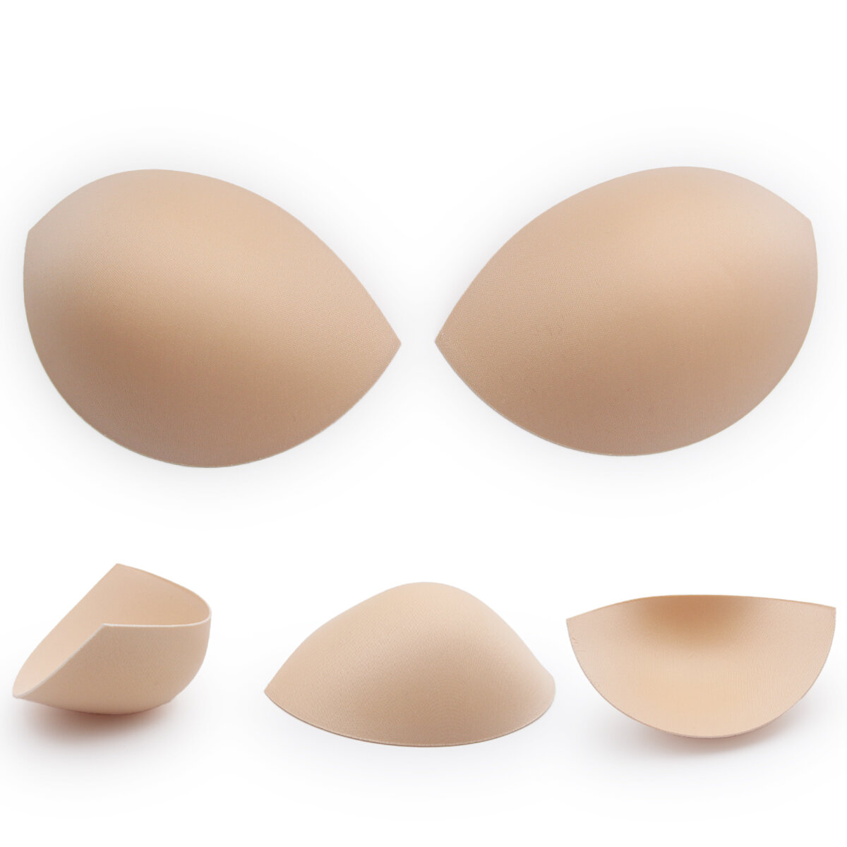 Чашечки для бюстгальтера без уступа, с равномерным наполнением, BN-58.16 (58.86), размер 70 (бежевый), 1 пара
