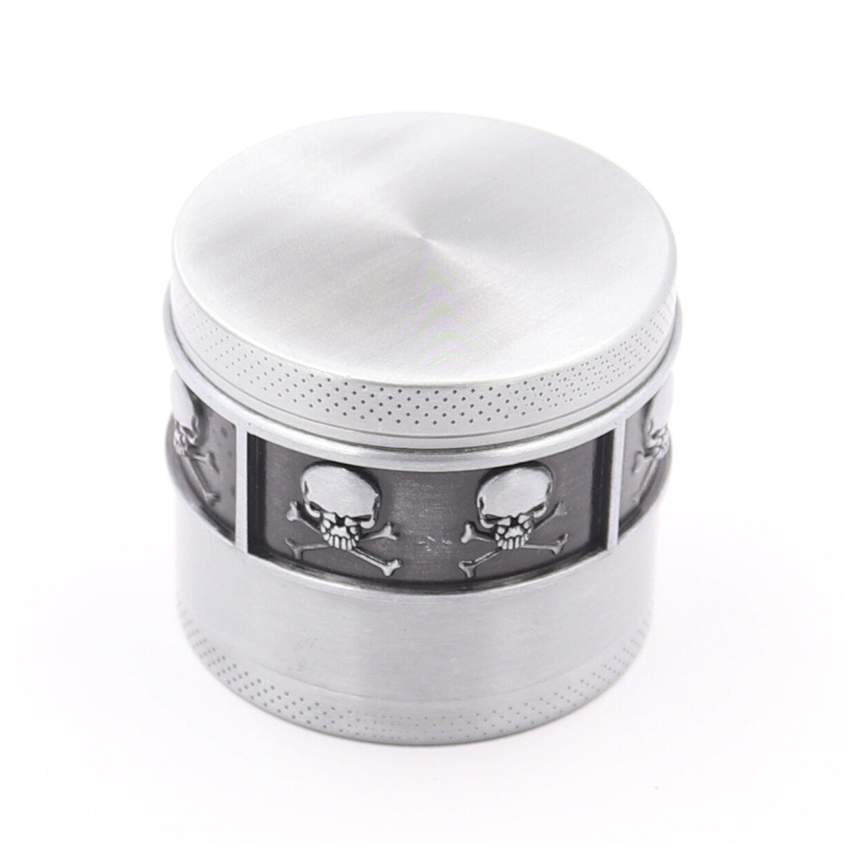 Гриндер для специй "Мираж", голубой, с контейнером, цинк, алюминий