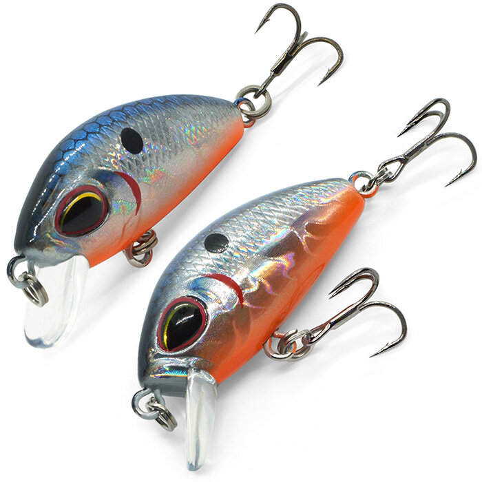 Воблер Kosadaka L-Minnow xs 33S тонущий, 33мм, 3.1г цвет GTC
