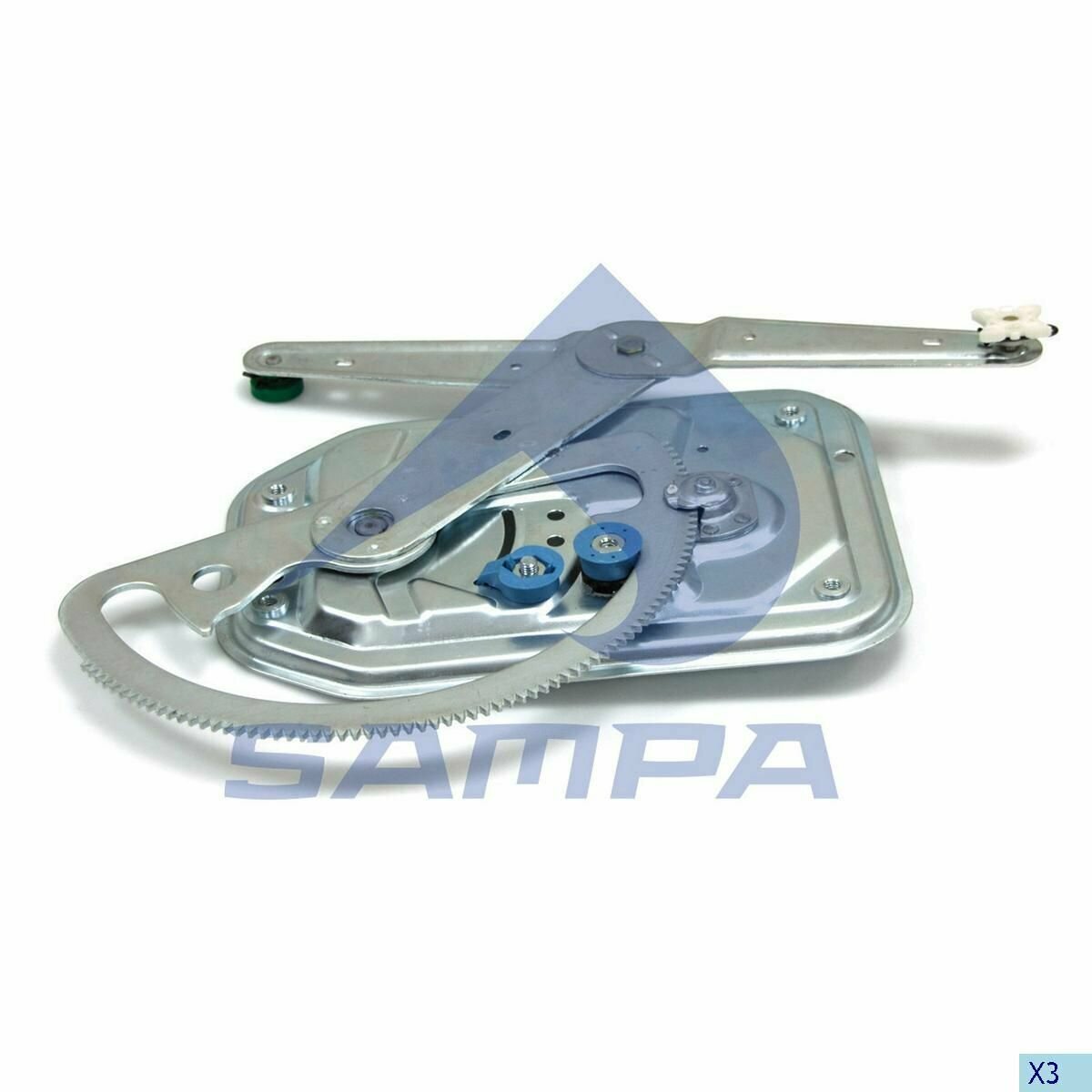 Стеклоподъемник (без мотора) LH Scania 4 043.190 SAMPA