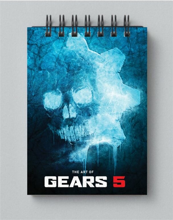 Блокнот Gears 5, Геарс 5 №5, А6