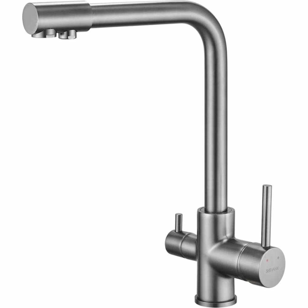 Смеситель для кухни Shevanik с подключением фильтра питьевой воды S328T, из высококачественной, и примесей