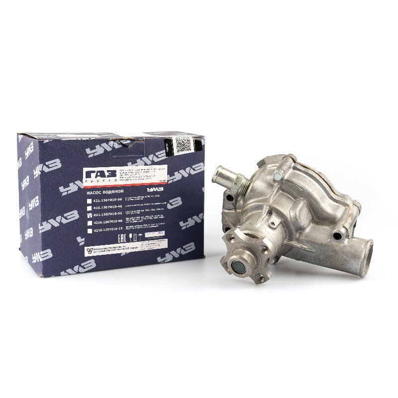 Насос водяной ГАЗ дв. 421 Е-3 штуцер 20 мм (ГАЗ)