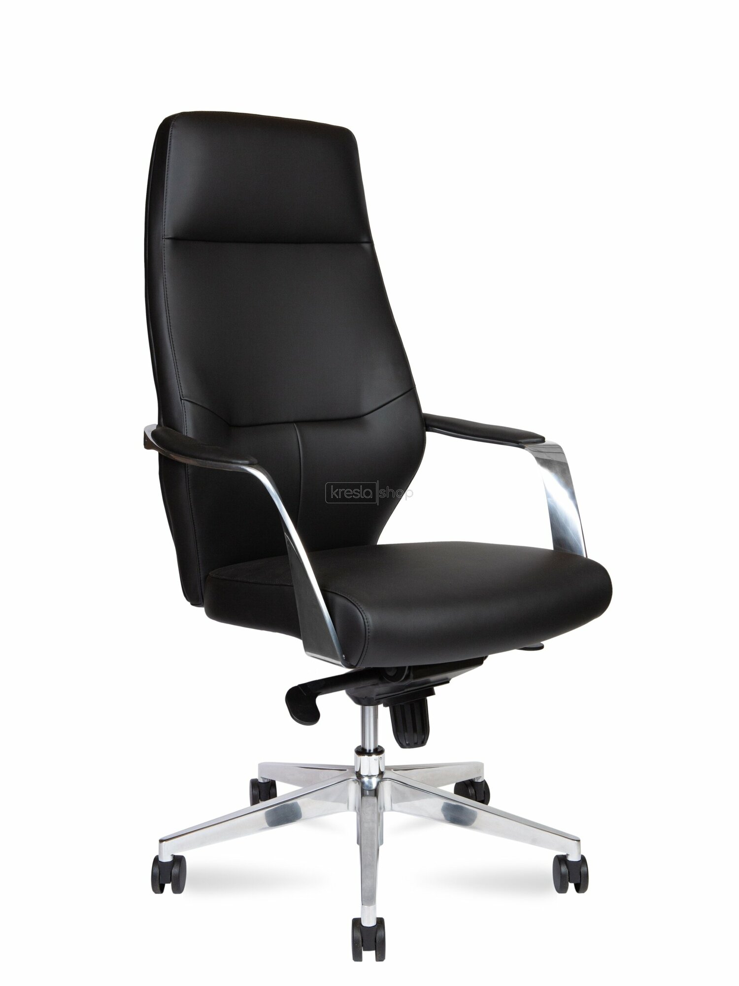 Кресло для руководителя Norden Капитал блэк / Capital Black L326HCA-Black черная премиум экокожа