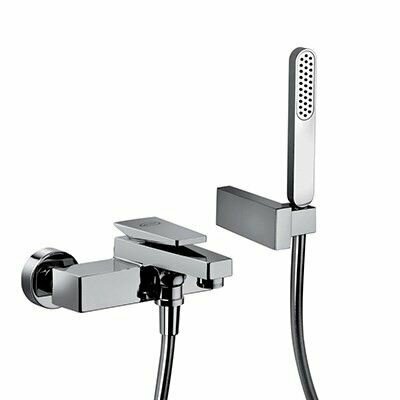 Смеситель для ванны Jacuzzi Rubinetteria Beam с душевым комплектом, хром
