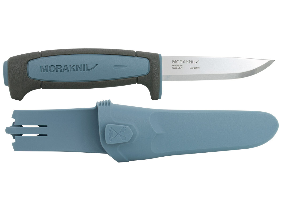 Нож MORAKNIFE Basic 511 (C) Dusty Blue/Dark Grey 2022 Ltd. Ed, углеродистая сталь