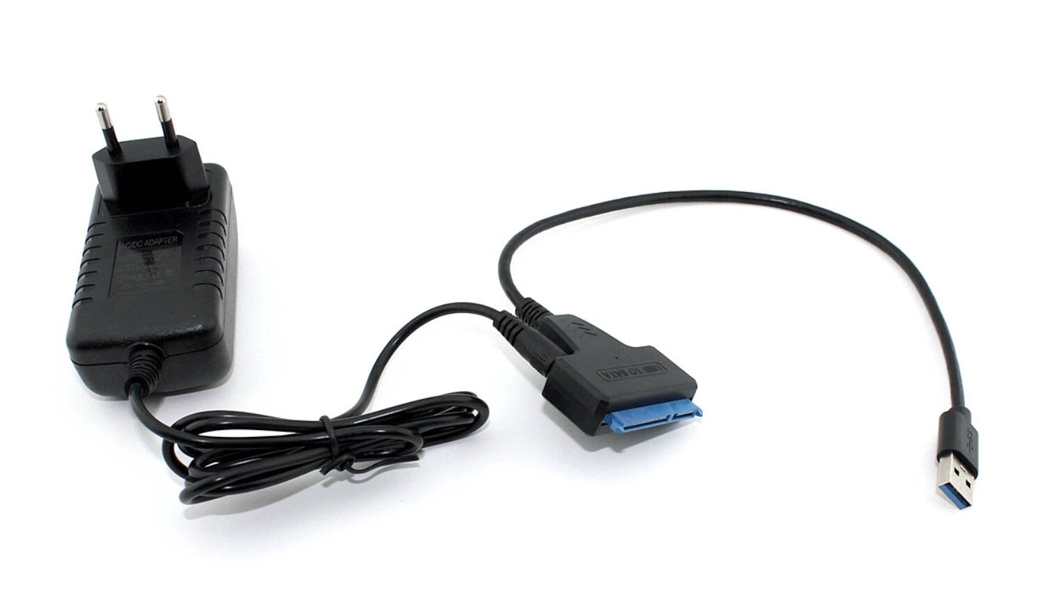 Кабель-переходник для HDD SATA USB 3.0 с доп. питанием