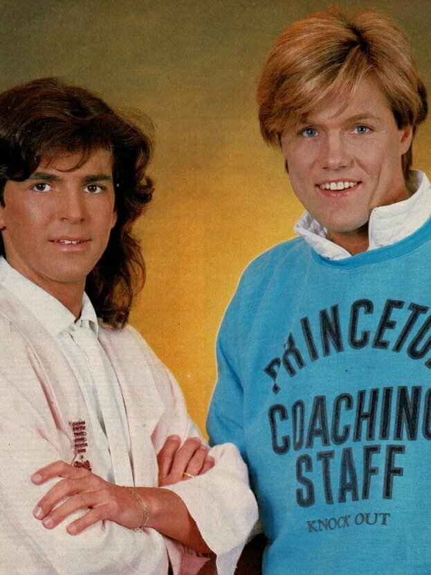 Плакат, постер Modern Talking, Модерн Токинг на бумаге, размер 60х84см