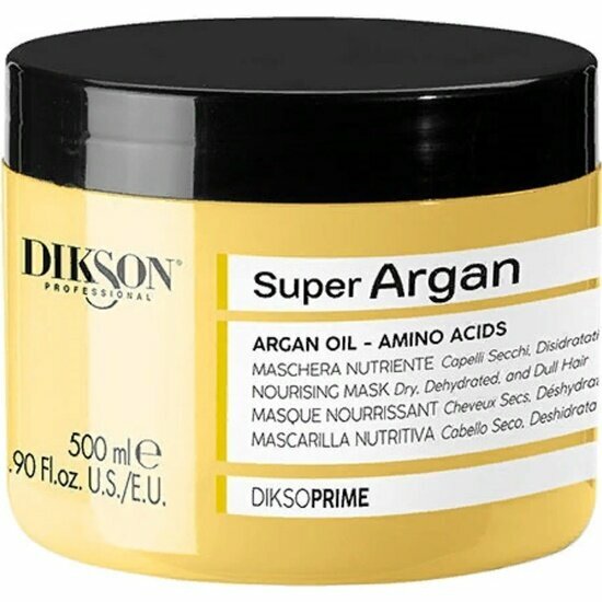Маска для сухих волос Dikson DiksoPrime, с маслами арганы и макадамии, 500 мл