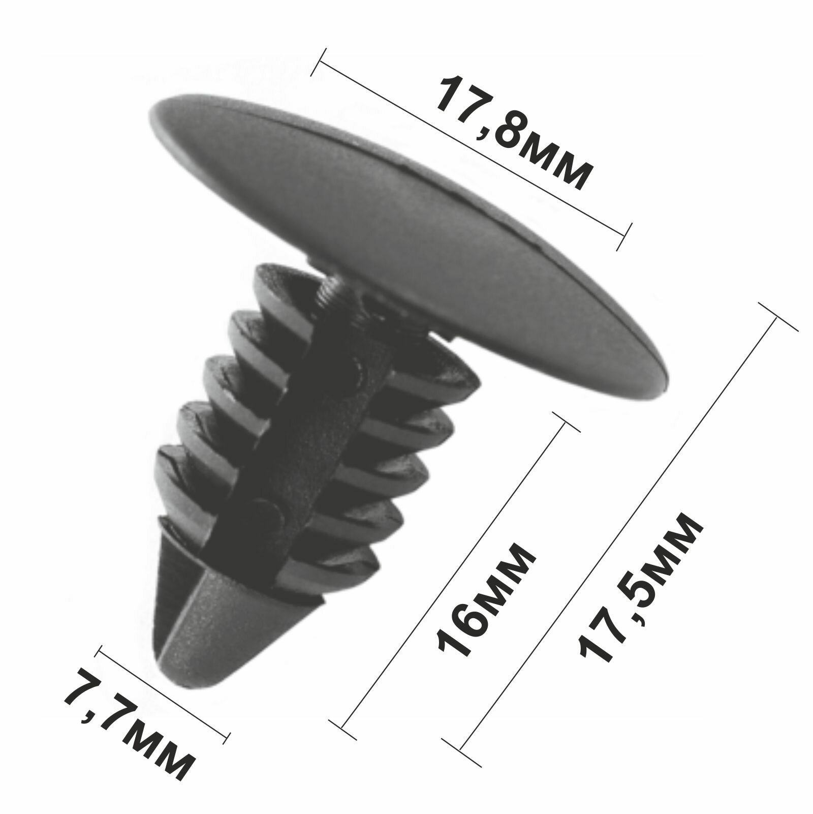Крепеж автомобильный Ford, GM, Opel
